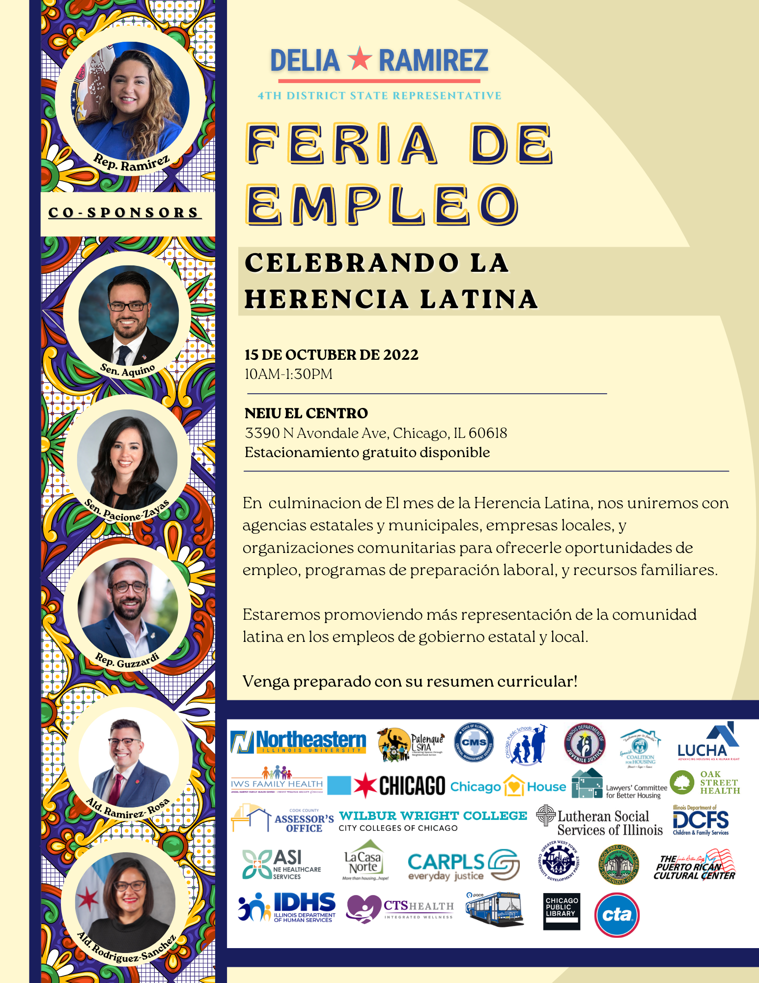 Job Fair | Feria de Empleo , Kelvyn Park Junior & Senior High School